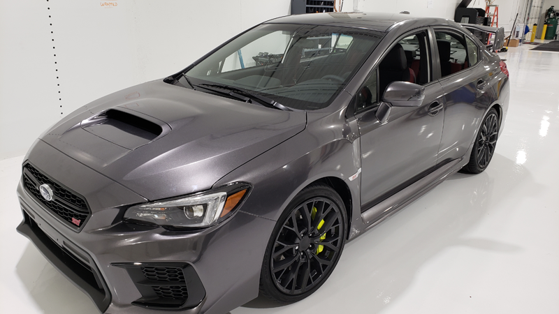 Vinyl Car Wraps South Knoxville | GNJ Auto | Gloss Charcoal Metallic