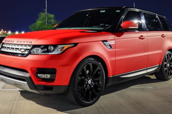 Full Vinyl Car Wraps Concord | GNJ Auto Graphics | Matte Carmine Red